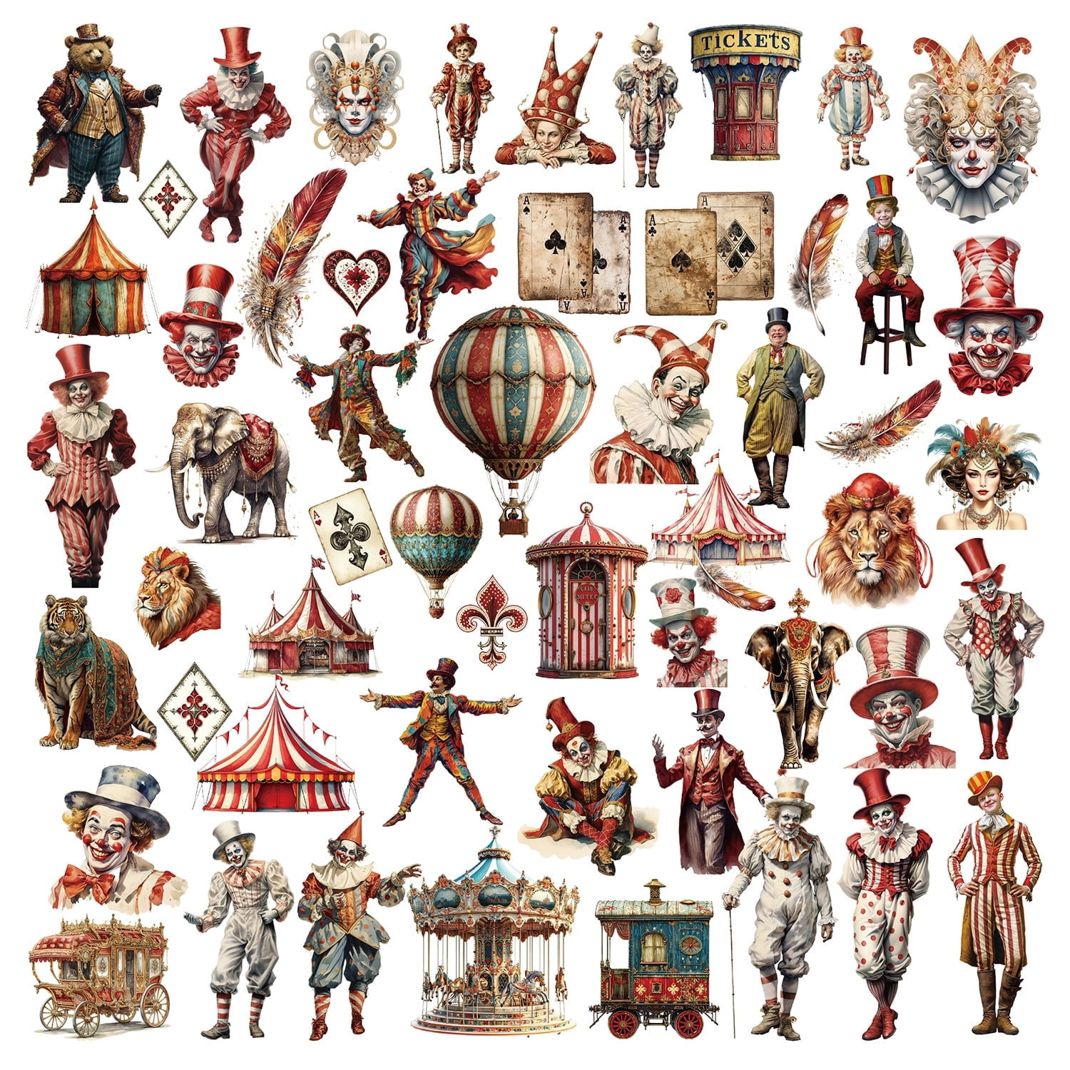 CATaireen Vintage Junk Journal Ephemera Scrapbooking Supplies ...