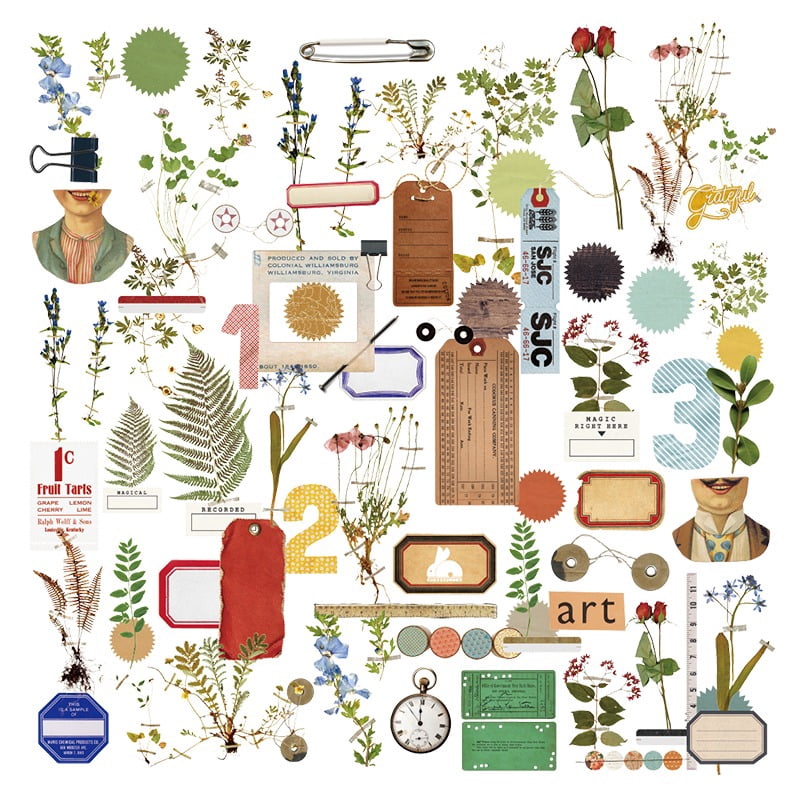 CATaireen Vintage Junk Journal Ephemera Scrapbooking Supplies ...