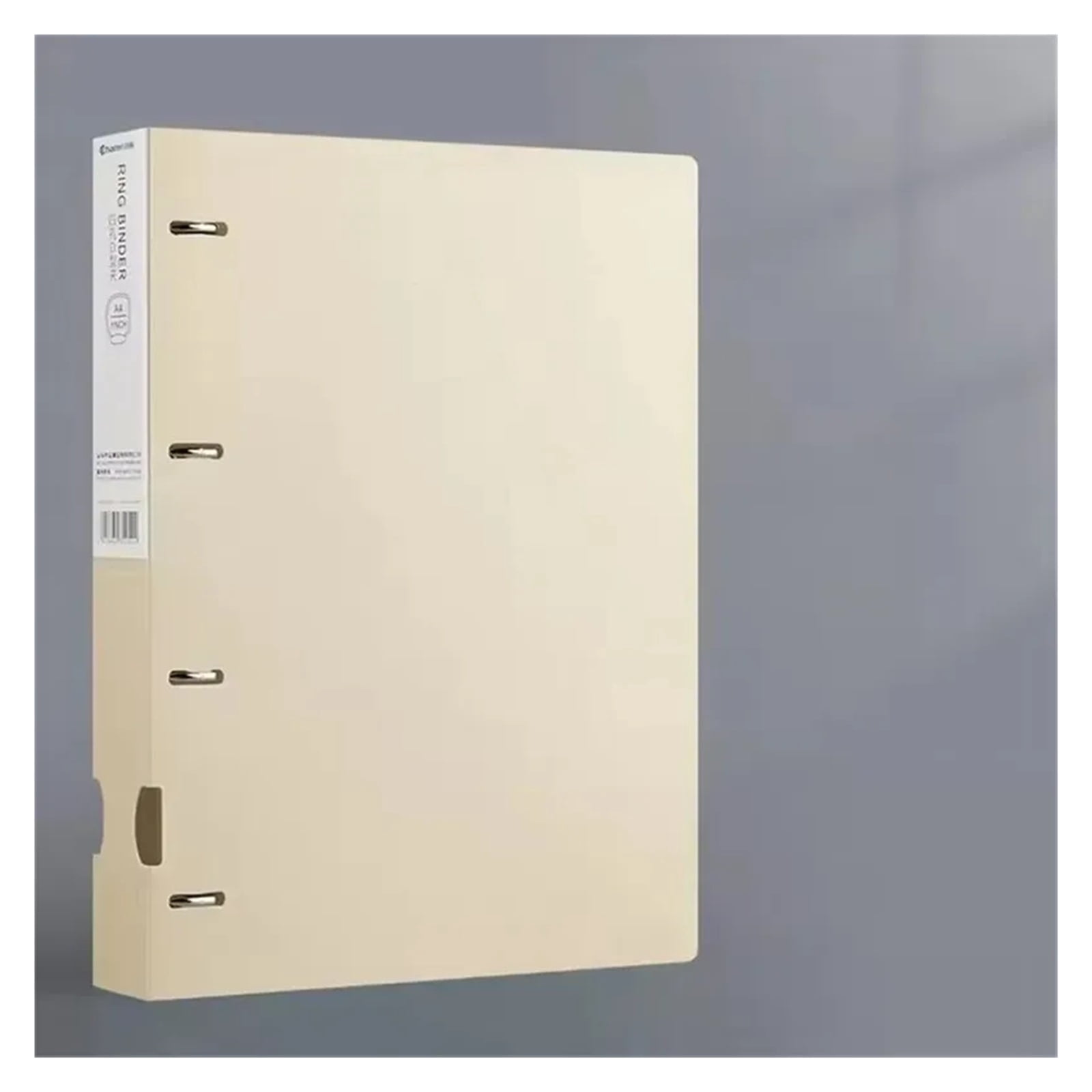 CAURHQSX Portable 4-Hole D-Type Folder A4 Plastic Storage Folder Loose ...