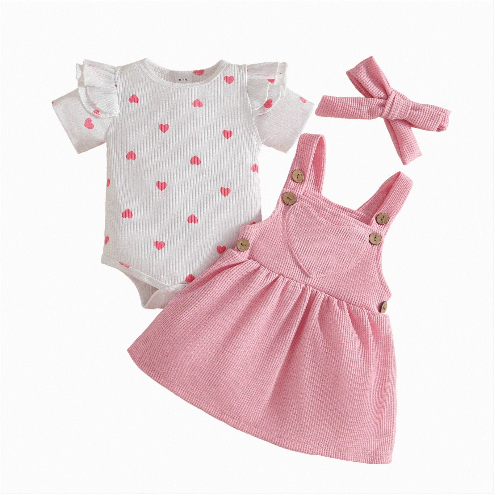 CAUYDY 0 3 6 9 Months 1T 2T Baby Girl Cute Clothing Set Infant Girls ...