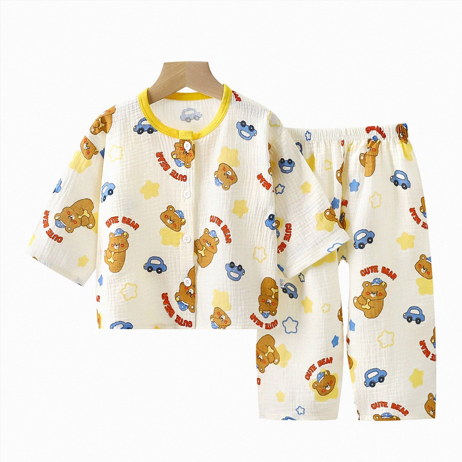 CAUYDY 1-2 Years 18M 24M Toddler Boys Clothes Baby Girl Pajamas Long ...