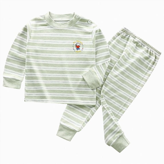 CAUYDY 6-7 Years Baby Boys Outfits Kids Girl Pjs Long Sleeved Top and ...