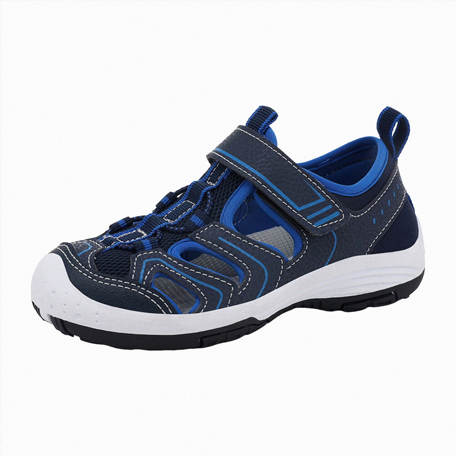 CAUYDY All Terrain Double Strap Sandals for Boys - Rubber Sole ...