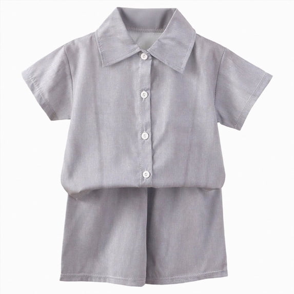 CAUYDY Baby Boys 2-Piece Hawaiian Outfit – Tropical Floral Shirt ...