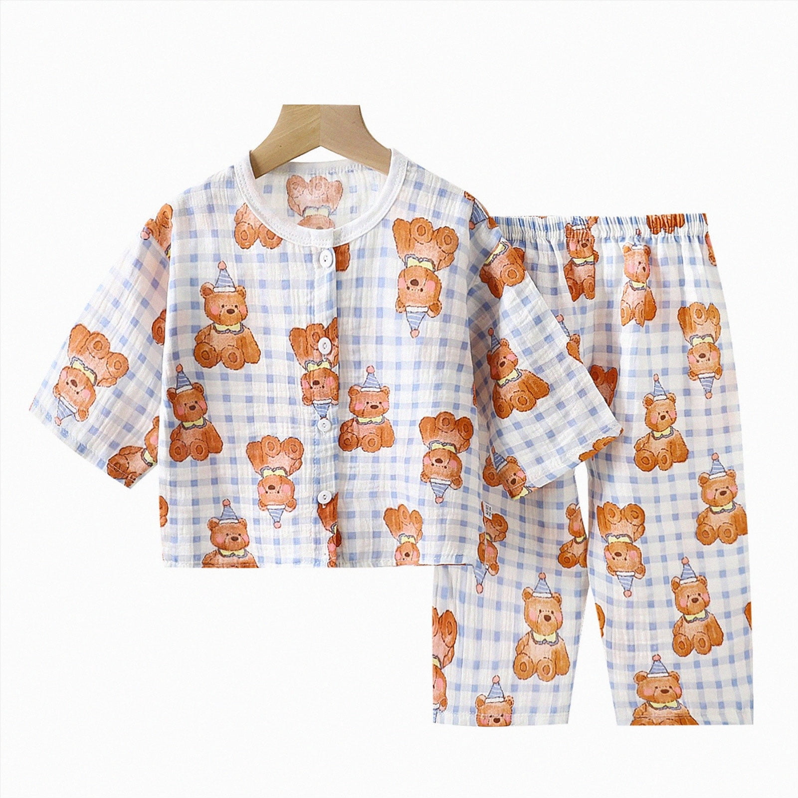 CAUYDY Baby Boys Pajamas Kids Girl Clothes Long Sleeved Tee Shirt and ...