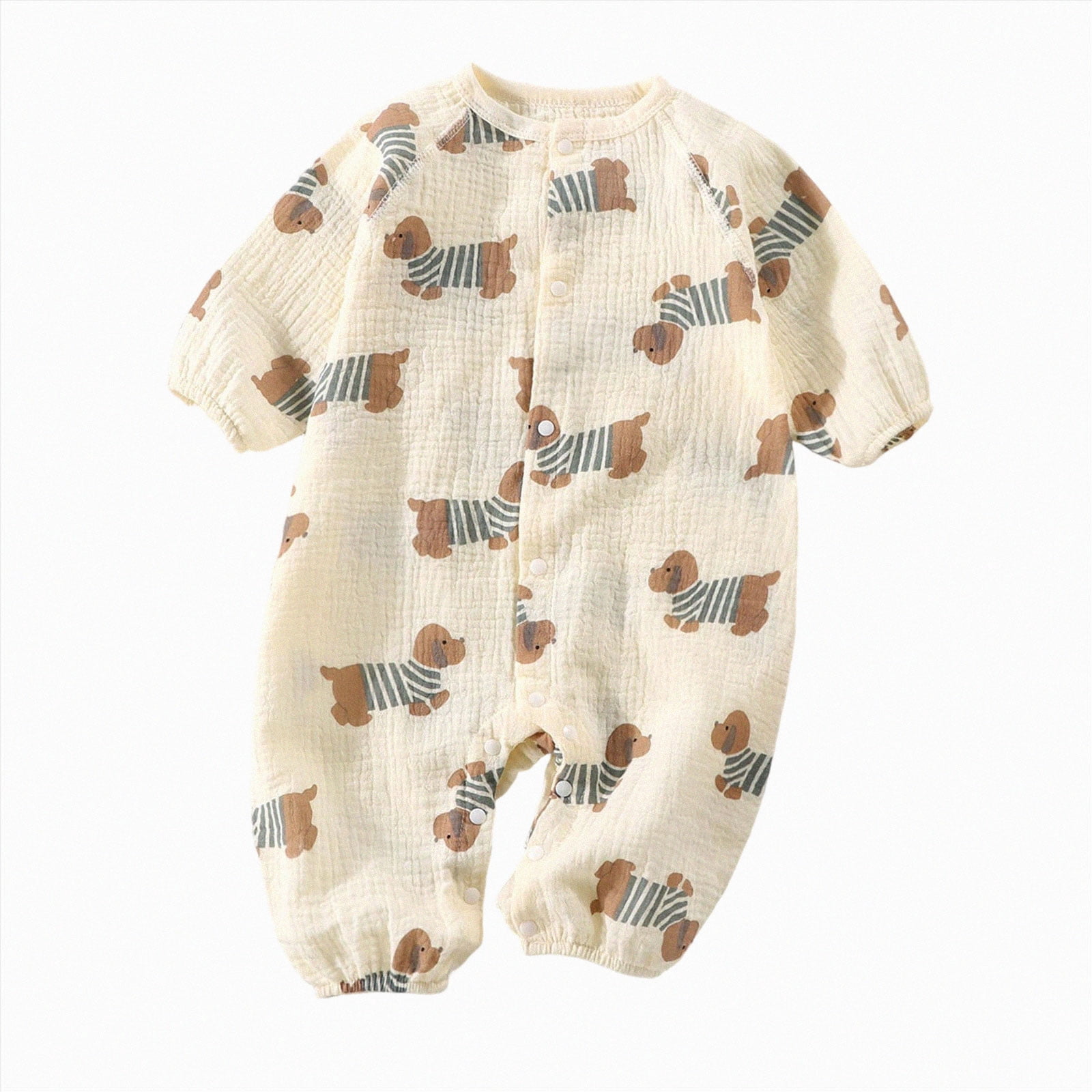 CAUYDY Baby Fall Winter Clothes Long Sleeve Romper Jumpsuit Newborn ...