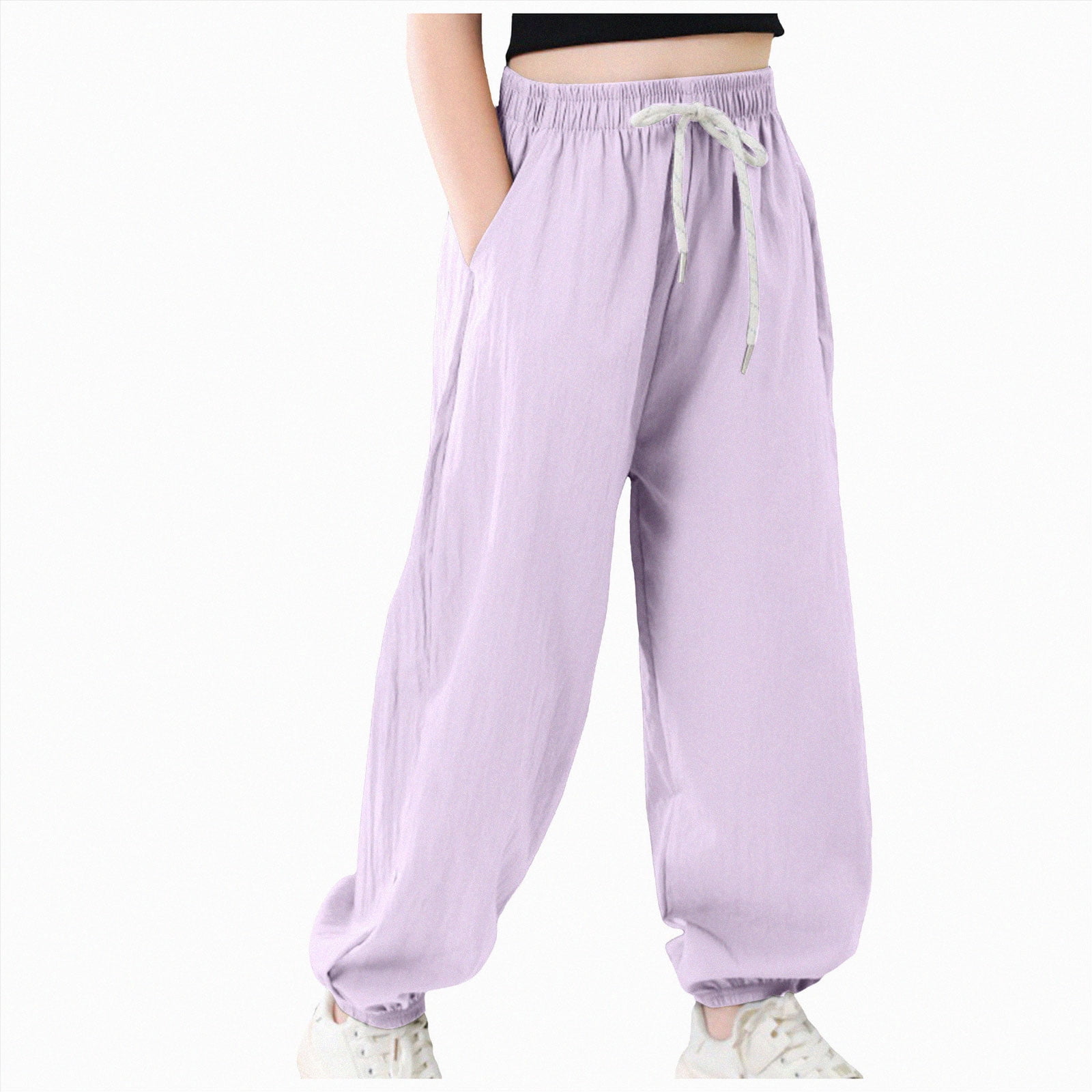 CAUYDY Baby Long Bloomers Soft Cotton Casual Proof Harem Sports Pants ...
