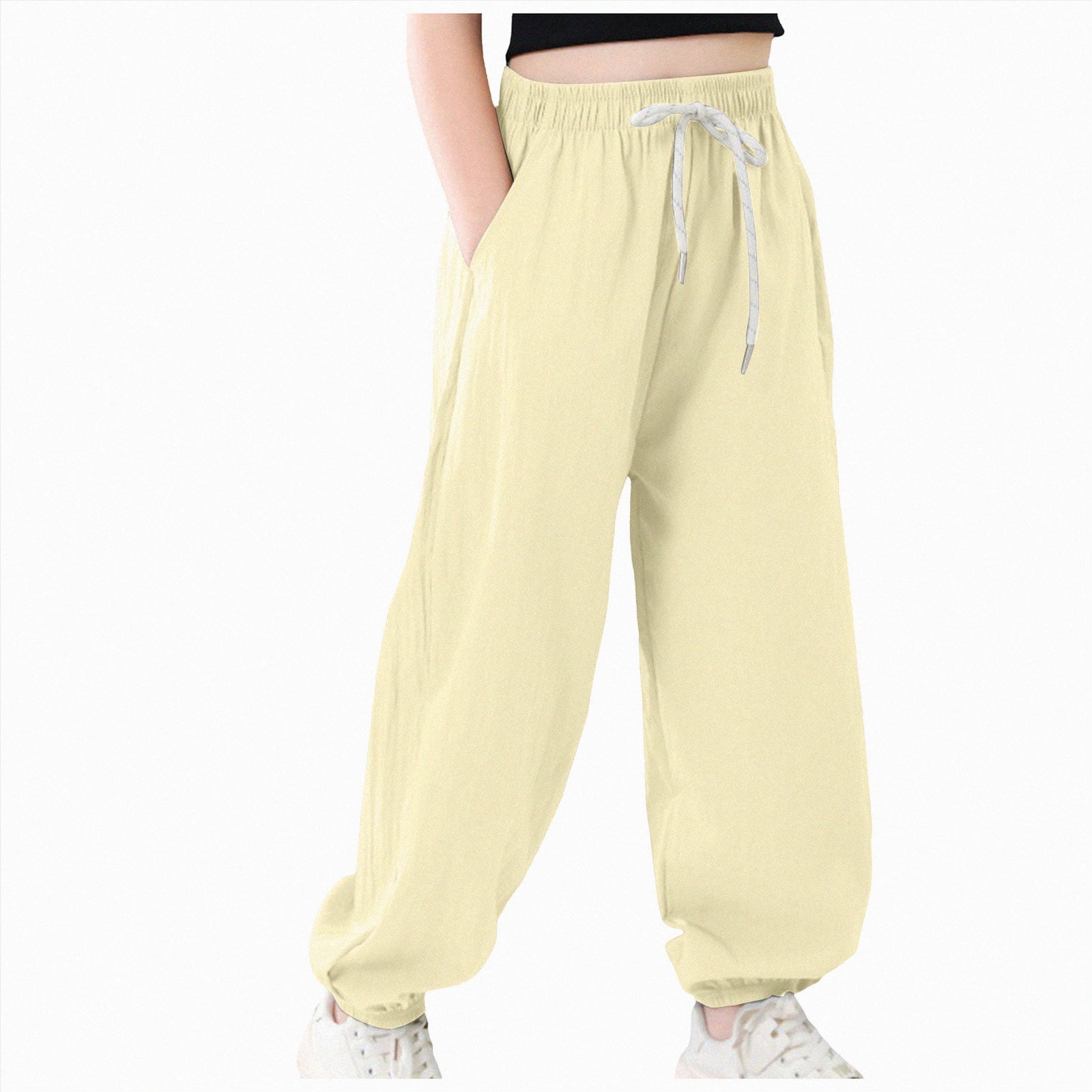 CAUYDY Baby Long Bloomers Soft Cotton Casual Proof Harem Sports Pants ...