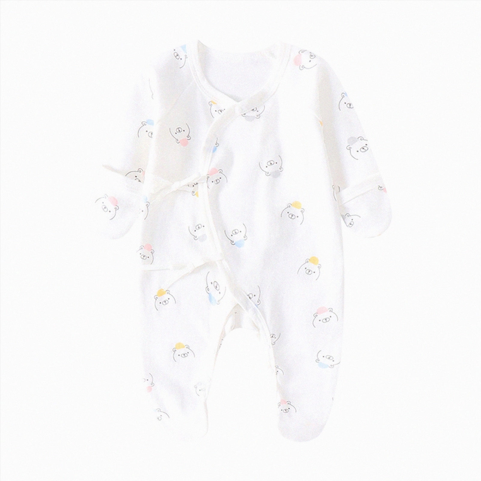 CAUYDY Baby Pajamas Bodysuit Newborn Long Sleeve Romper Sleepers ...