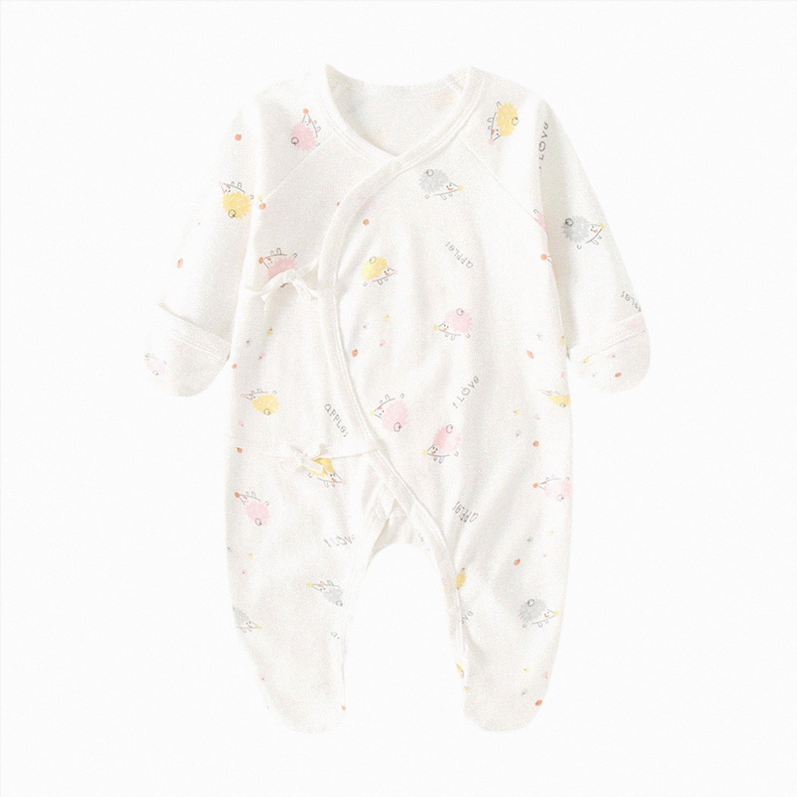 CAUYDY Baby Pajamas Bodysuit Newborn Long Sleeve Romper Sleepers ...