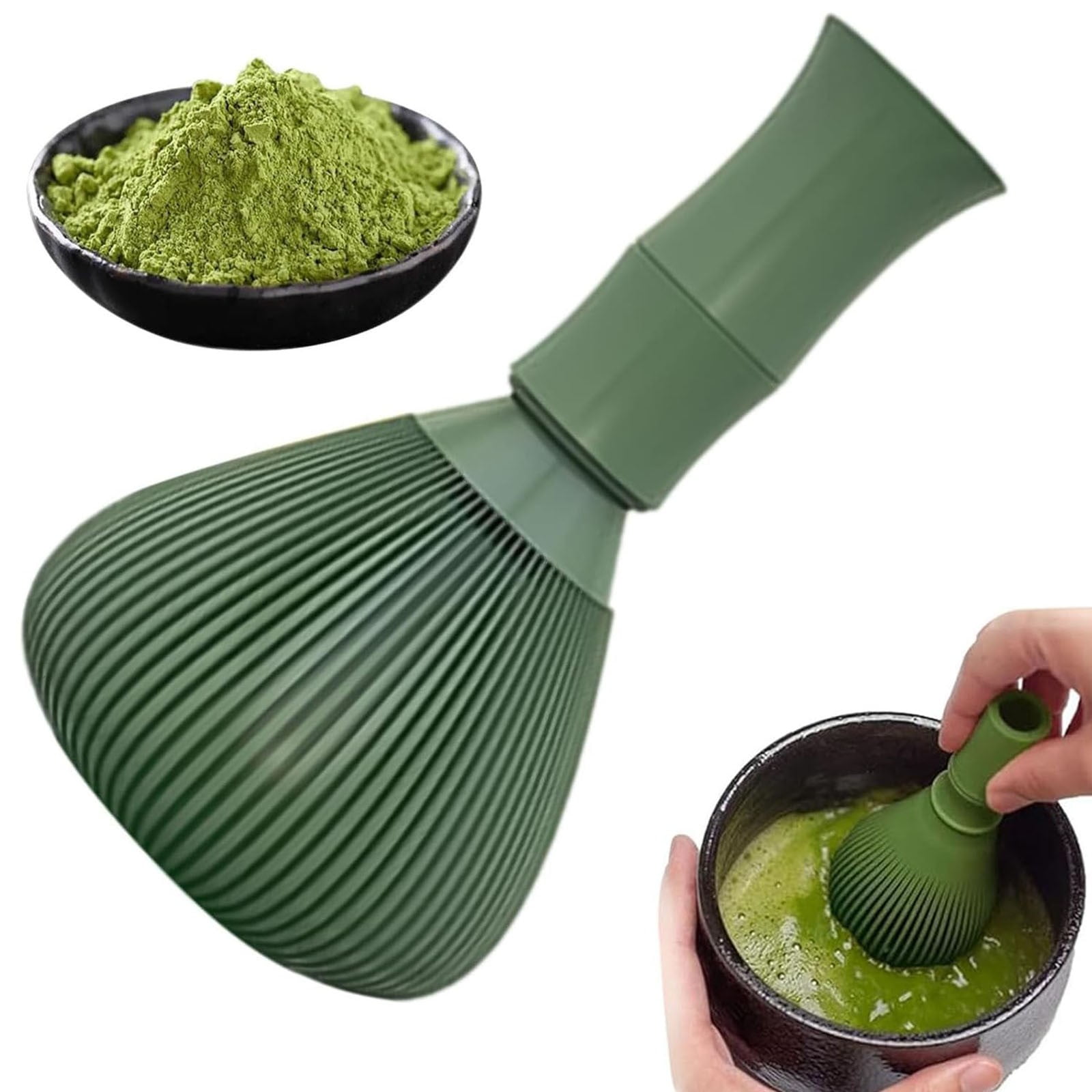 CAUYDY Bamboo Matcha Whisk Prong, Traditional Japanese Chasen Matcha ...