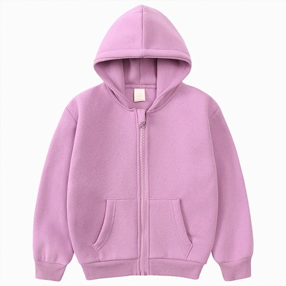 CAUYDY Boys Full-Zip Hoodies,Soft Long Sleeve Hooded Jackets for ...