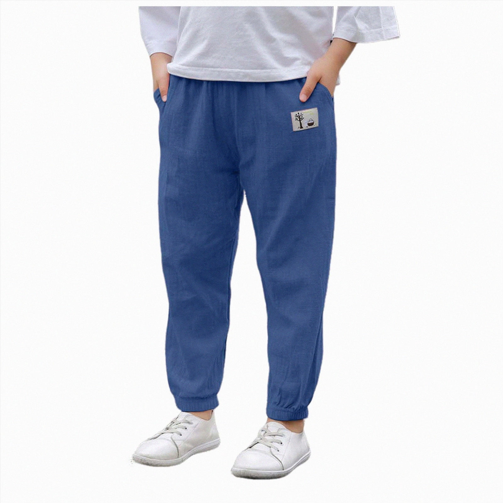 CAUYDY Boys Ultra-Soft Quick-Dry Athletic Pants with Pockets ...