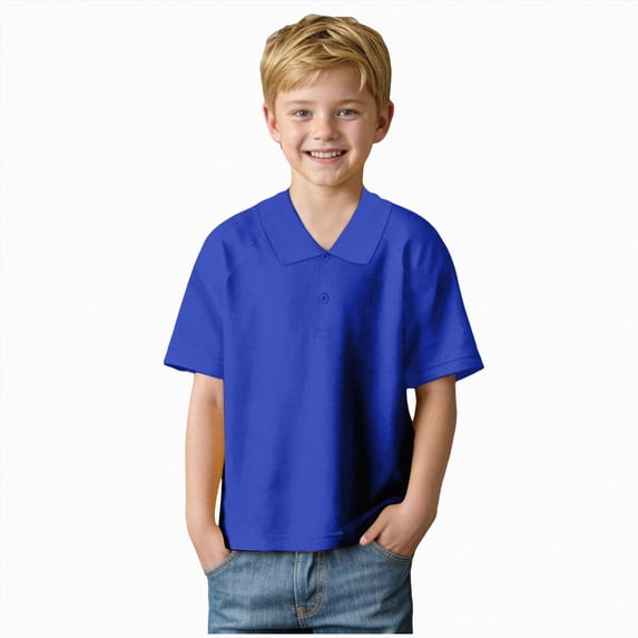 CAUYDY Boys and Toddlers' Short-Sleeve Active Performance Basic Polo ...