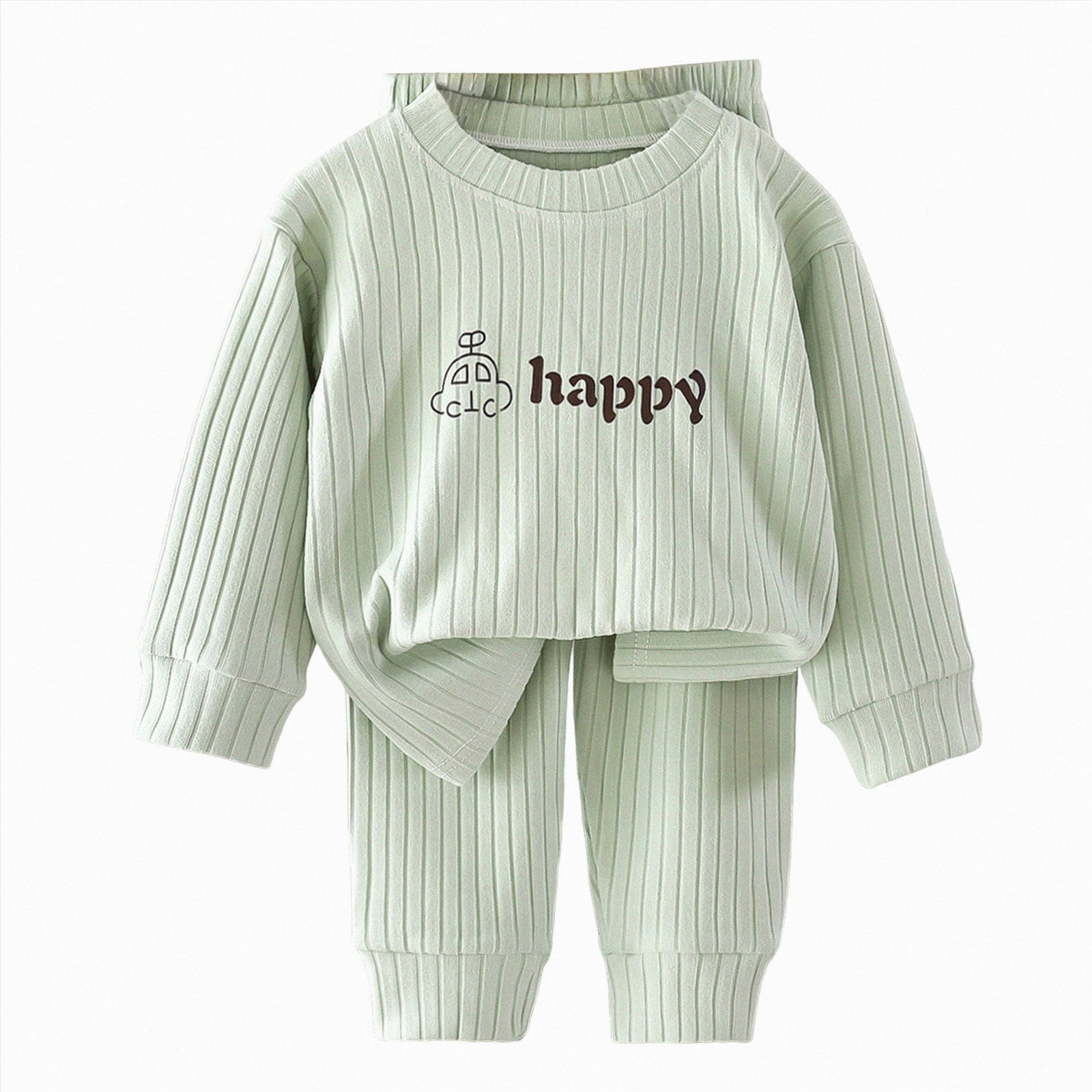 CAUYDY Child Girl Pajamas 10-12Y 13-14Y Kids Clothes Long Sleeved T ...