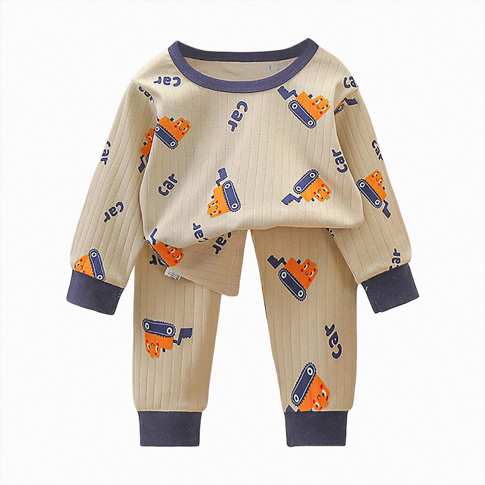CAUYDY Children Girls Pjs Kids Boys Outfits Long Sleeve Shirt and ...