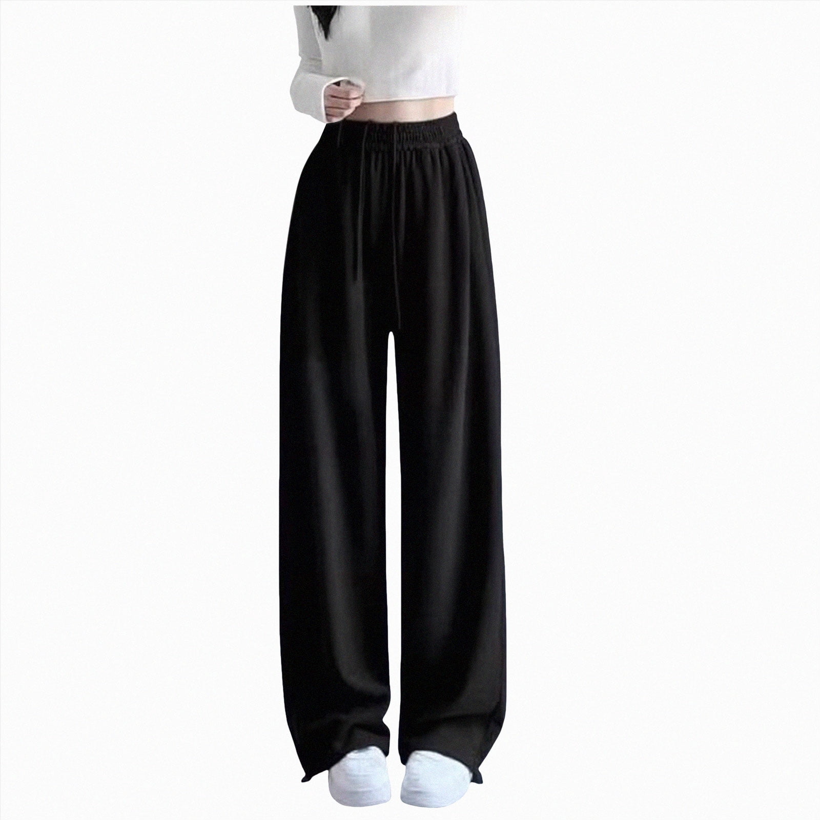 CAUYDY Girl's Casual Sweatpants Drawstring Elastic Joggers Low Rise ...