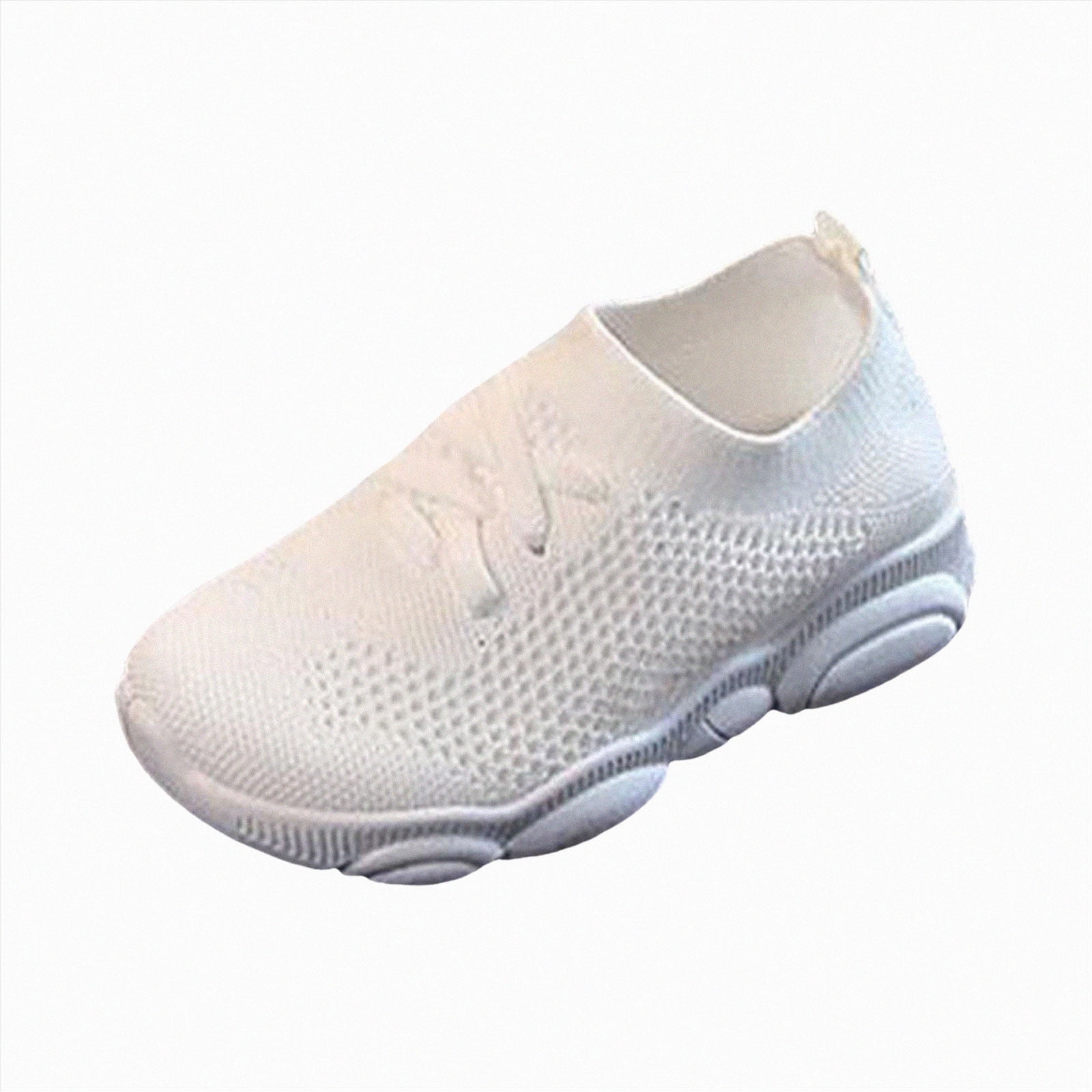 CAUYDY Girls Boys Kids Lightweight Breathable Knit Slip On Sneakers Non ...