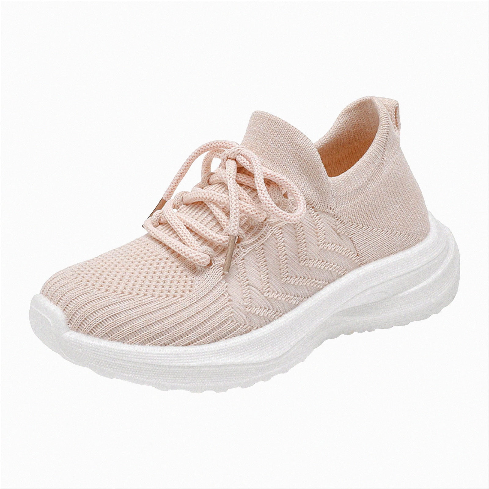 CAUYDY Girls Kids Boys Girls Lightweight Breathable Knit Slip On ...