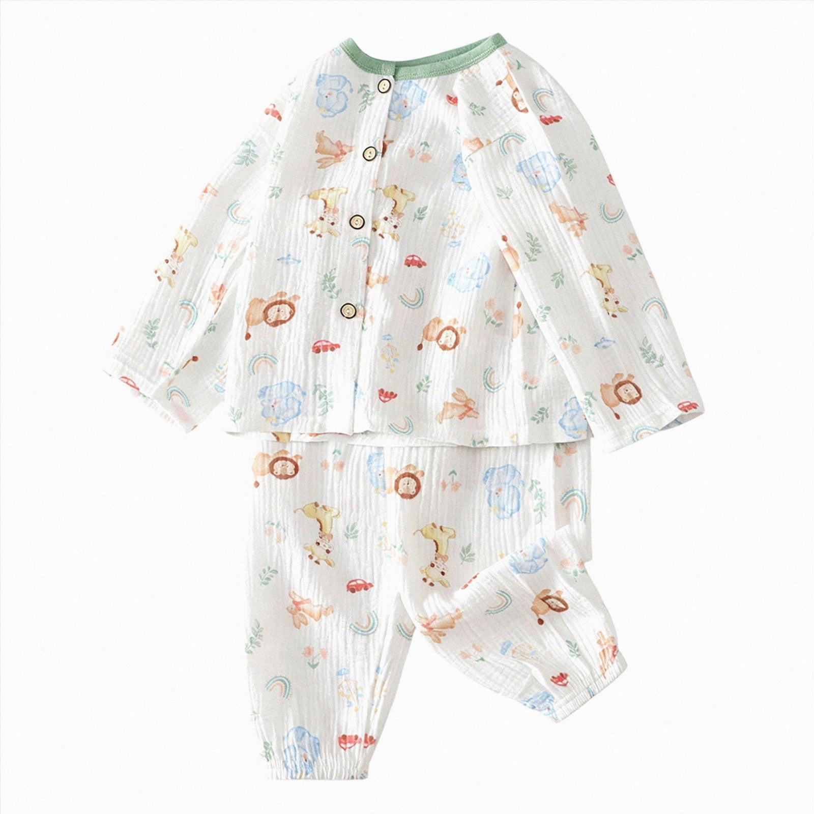 CAUYDY Kid Boys Clothes Child Girls Sleepers Long Sleeved Tee Shirt ...