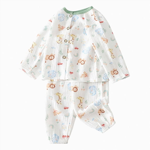 CAUYDY Kid Boys Clothes Child Girls Sleepers Long Sleeved Tee Shirt ...
