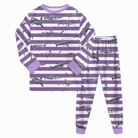 CAUYDY Little Big Boys Girls Pajamas Set Kids PJs Cotton Sleepwear Long ...
