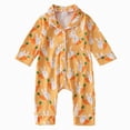 CAUYDY Newborn Baby Boy Girl Easter Rabbit Jumpsuit Long Sleeve Romper ...