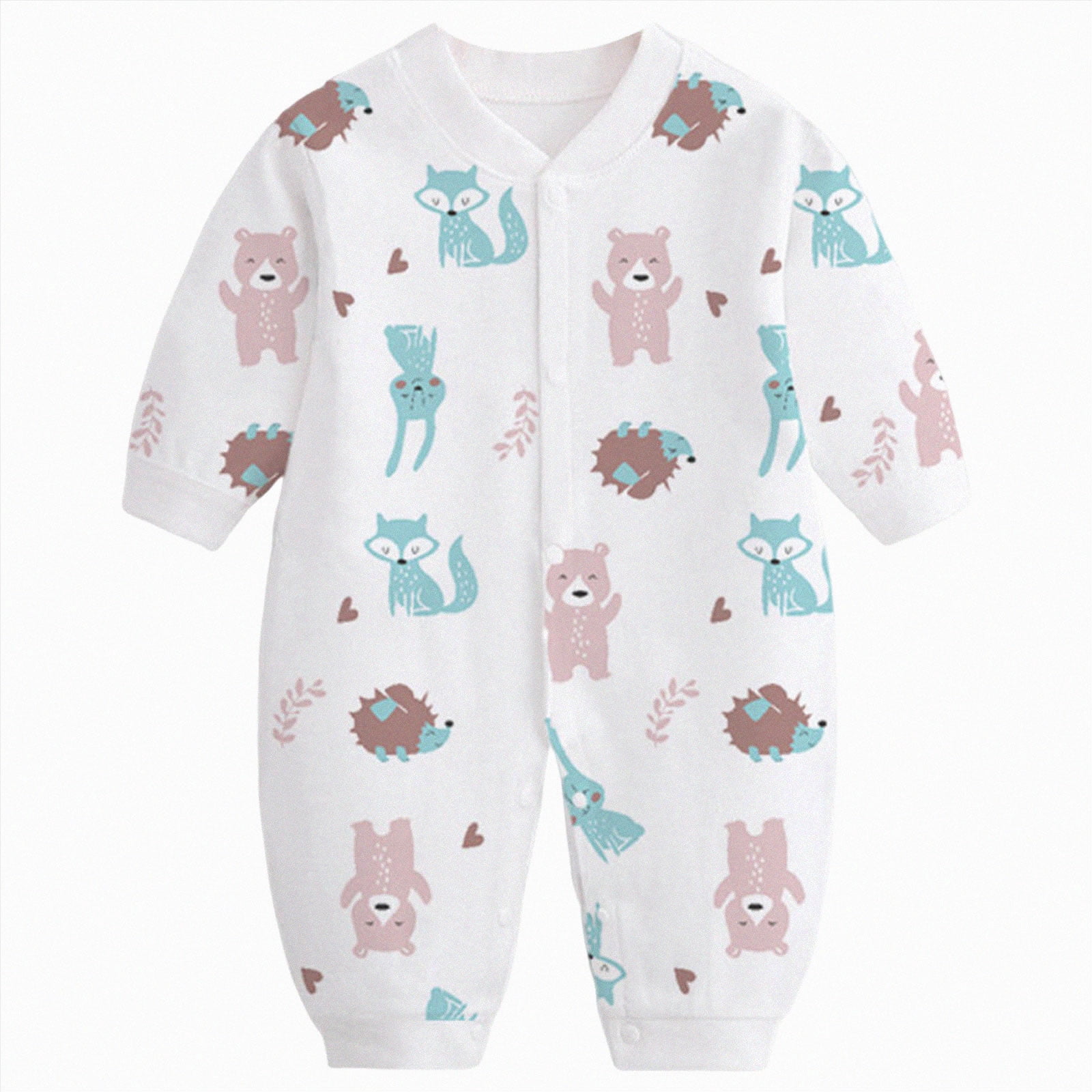 CAUYDY Newborn Boy Girl Clothes Little Kids Jumpsuit 0-3M 6-12M 18-24M ...