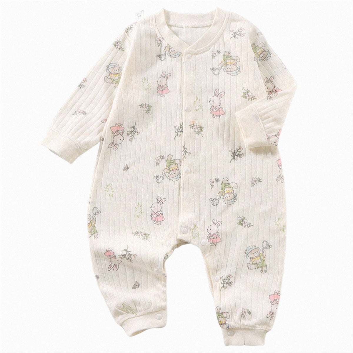 CAUYDY Newborn Boys Girls Bodysuit Pajamas Unisex Baby Long Sleeve ...