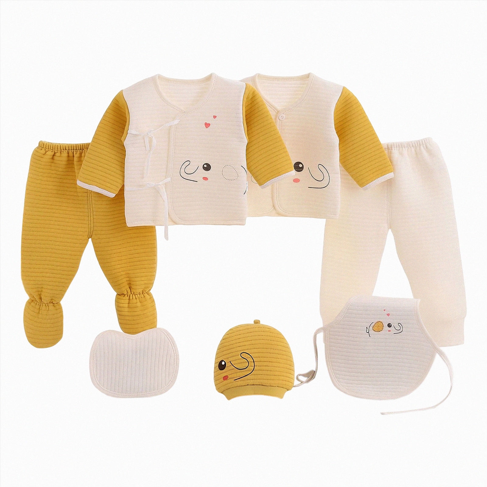 CAUYDY Preemie Girls Outfits Newborn Boys Fall Clothes Unisex Baby ...