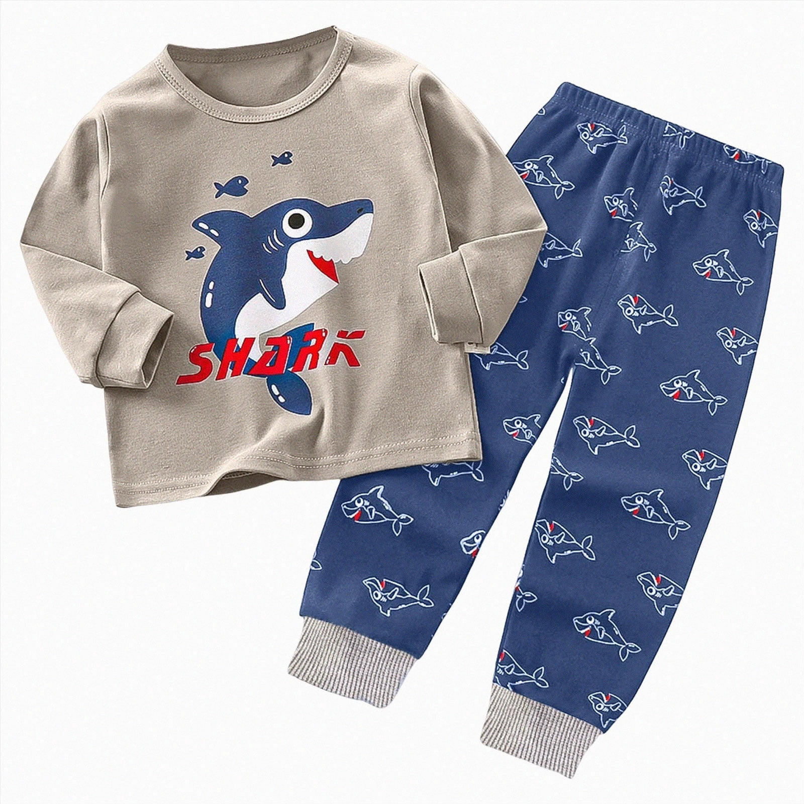 CAUYDY Sizes 5-6 Years Toddler Girl Pajamas Baby Boys Clothes Long ...