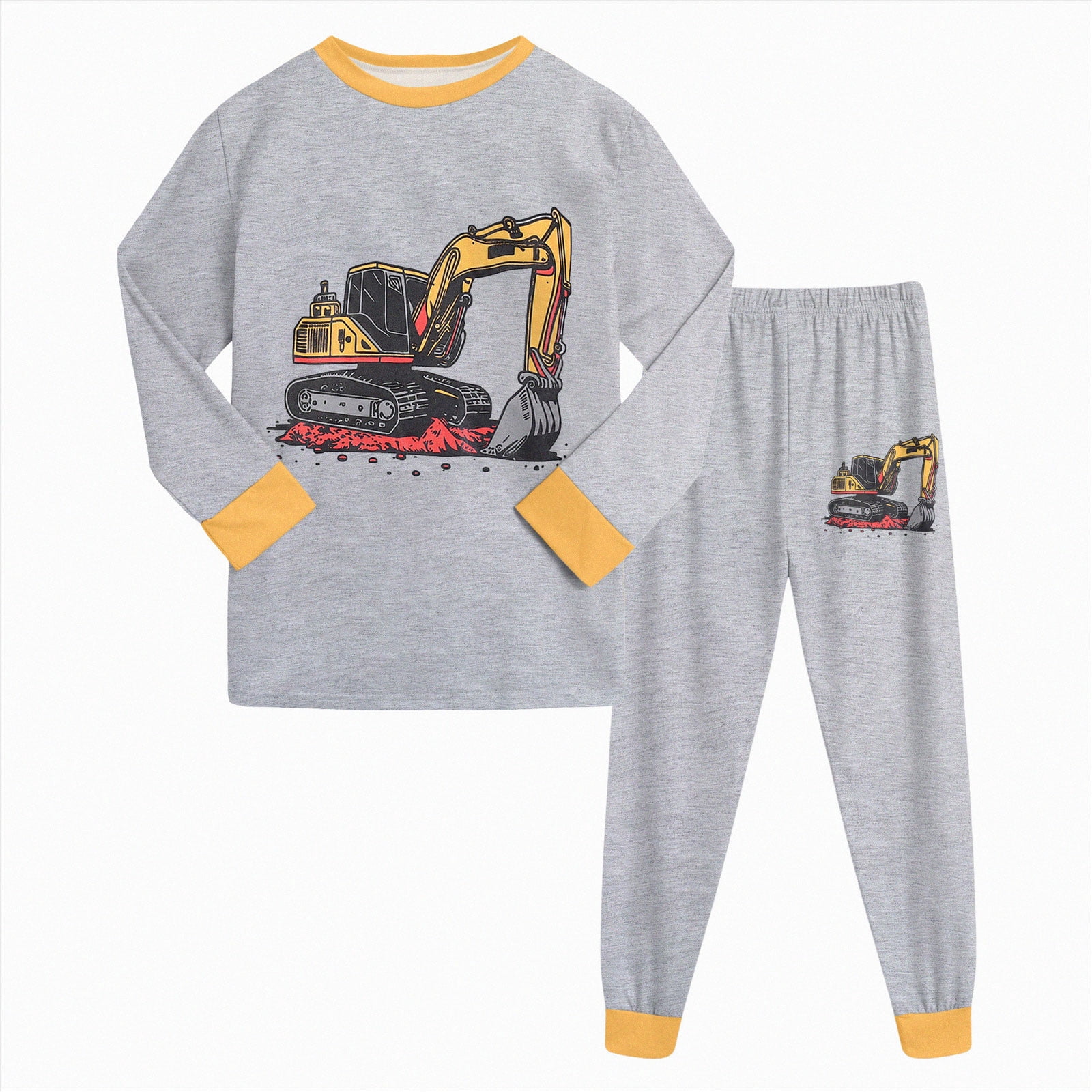CAUYDY Sizes 6-7 Years Kids Girls Pajamas Baby Boys Sleepers Long ...