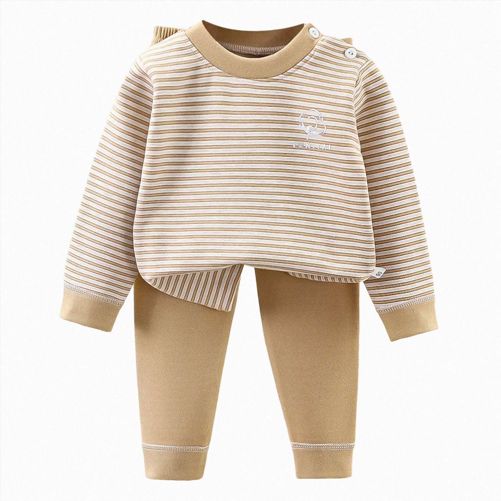 CAUYDY Sizes 9-10 Years Big Kids Girls Pjs Children Boys Sleepwear Long ...