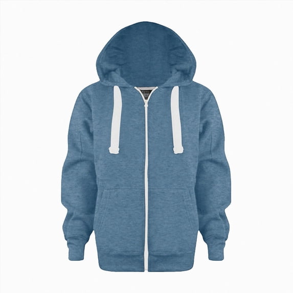CAUYDY Toddler Athletic Jacket Boys Hooded Zip-up Long Sleeve Warm ...