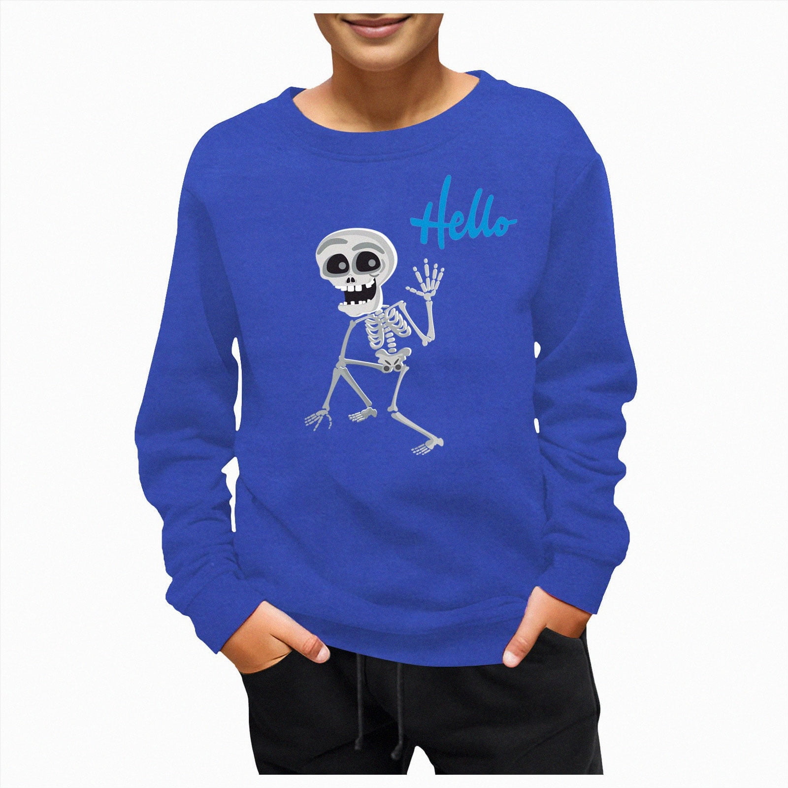 CAUYDY Toddler Baby Boy Fall Clothes Letter Print Long Sleeve Pullover ...