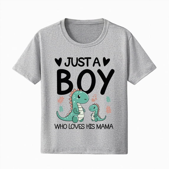 CAUYDY Toddler Baby Boy Short Sleeve Mothers Day I Love Mom Letter ...