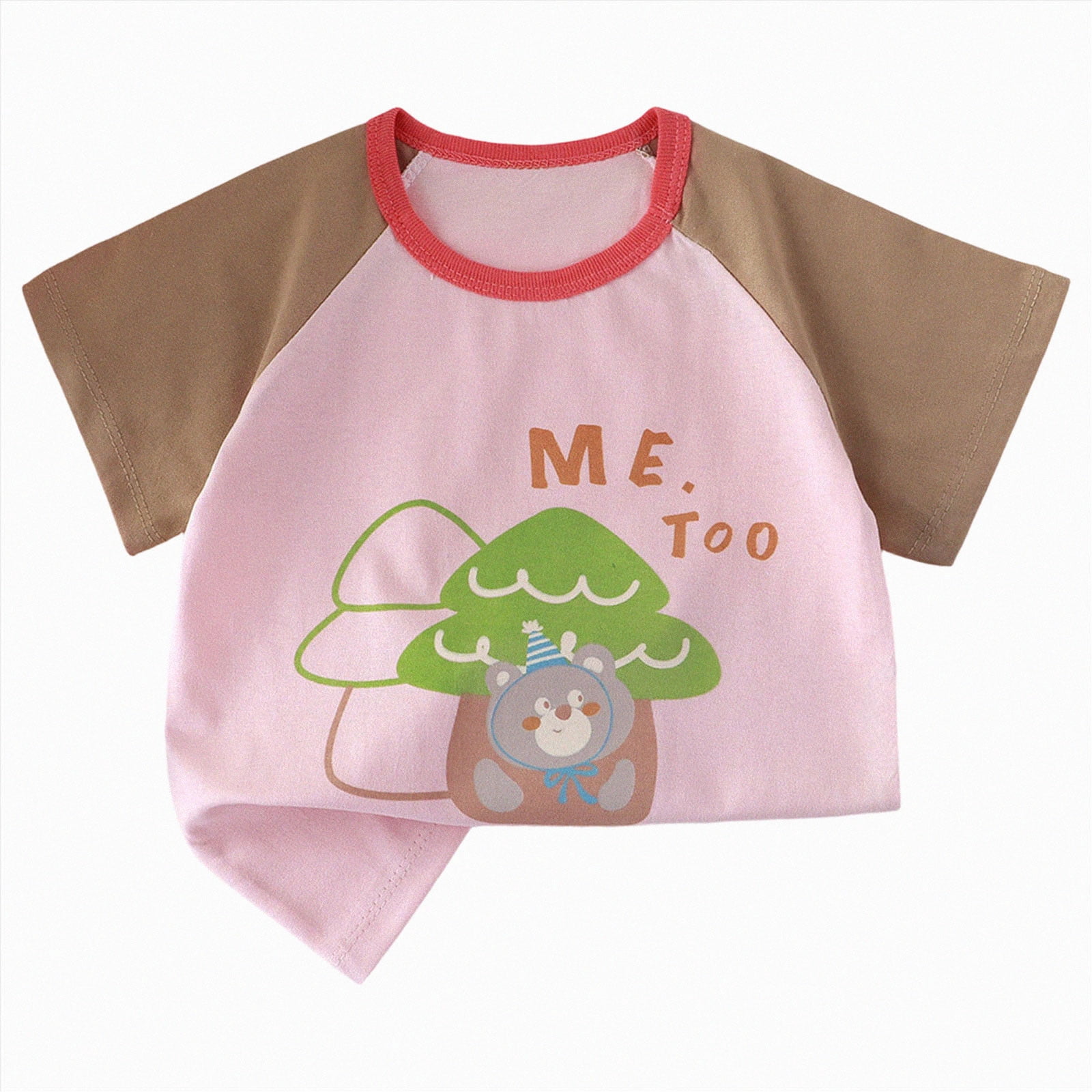 CAUYDY Toddler Baby Boys Tops Cartoon Dinosaur Print Tees Kids Cotton ...