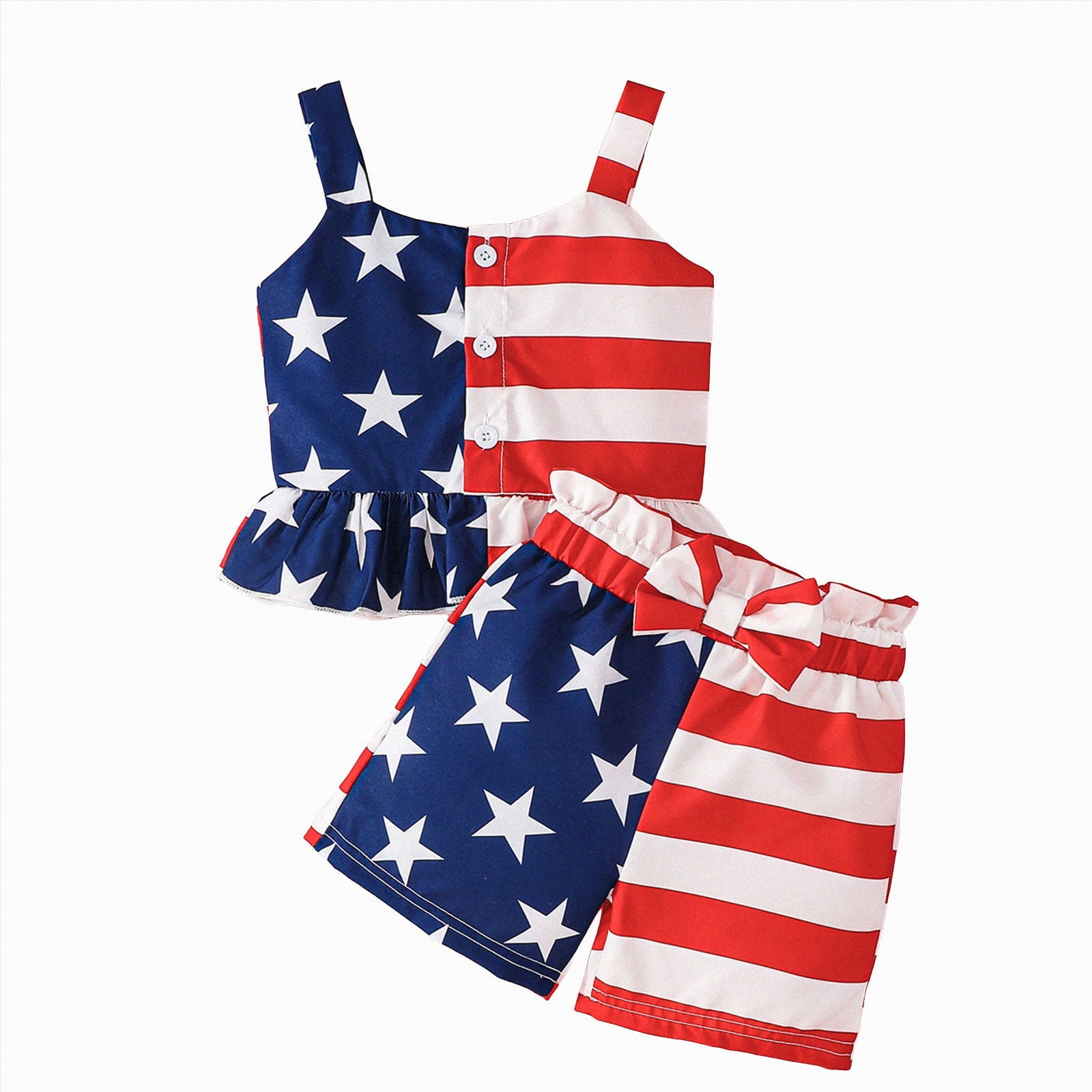 CAUYDY Toddler Baby Girl Summer Spring Fall Clothes Short Sleeves Shirt ...