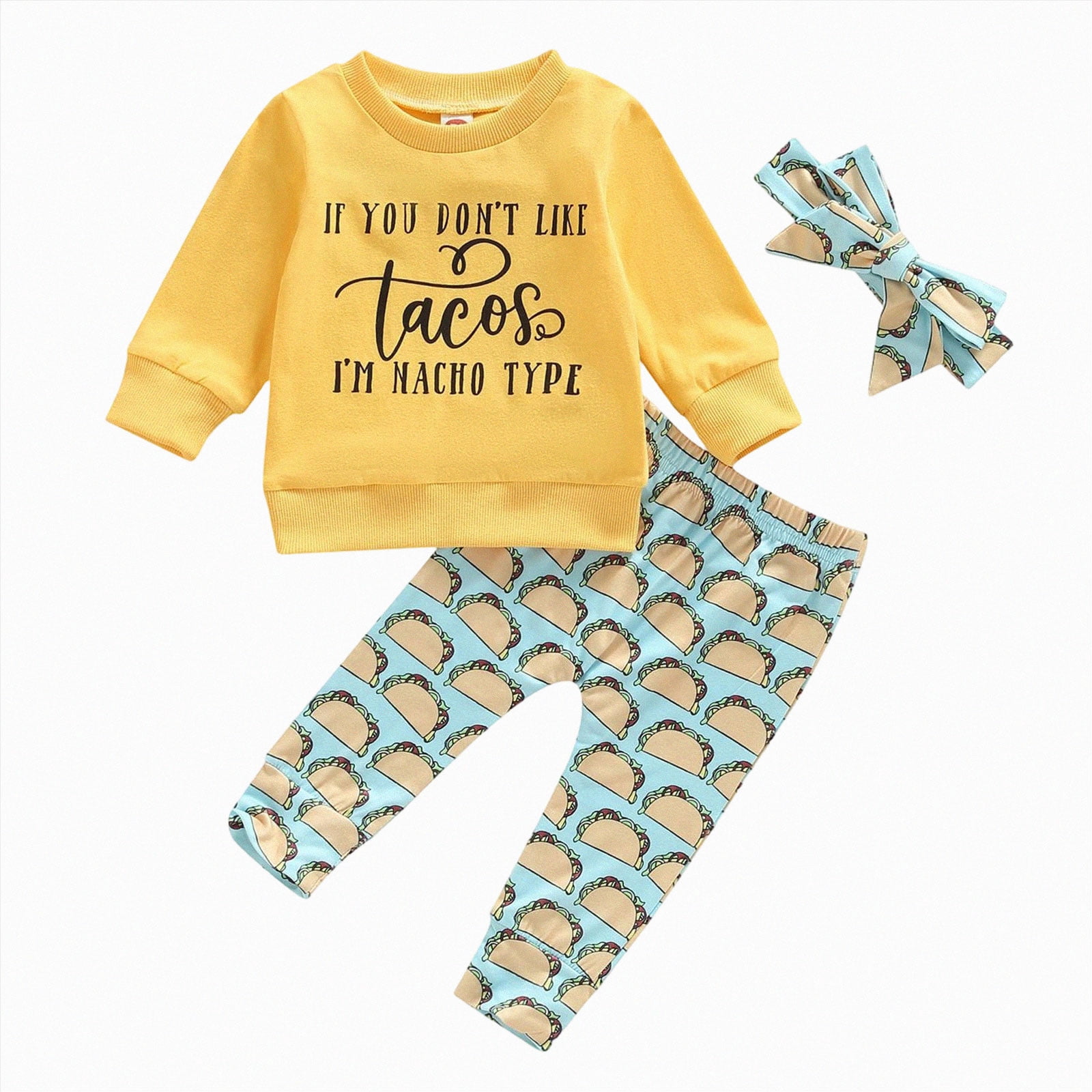 CAUYDY Toddler Baby Letter Print Long Sleeve Sweatshirt Top Floral ...