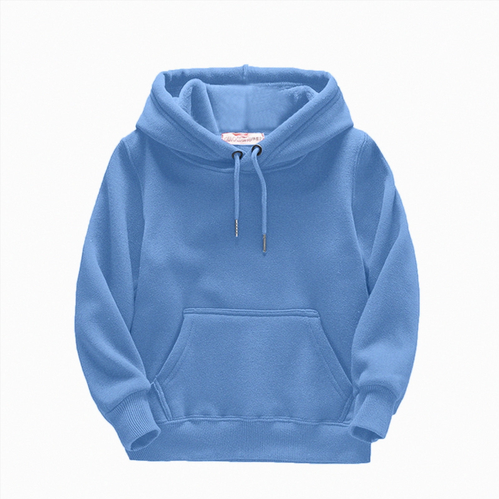 CAUYDY Toddler Baby Long Sleeve Hooded Shirt Pocket Pullover Hoodies ...