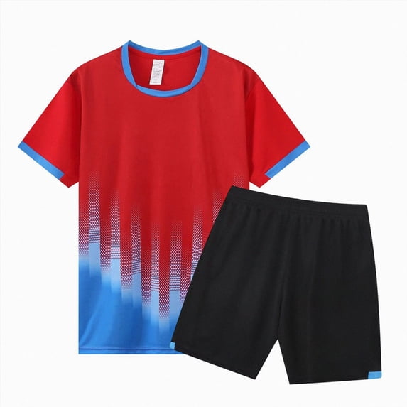 CAUYDY Toddler Boy Girl Clothes Summer 2 Piece Outfits Tennis Sports T ...