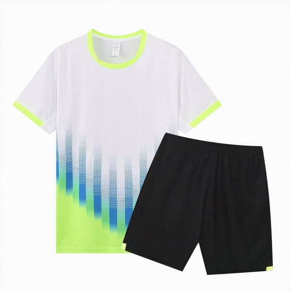 CAUYDY Toddler Boy Girl Clothes Summer 2 Piece Outfits Tennis Sports T ...