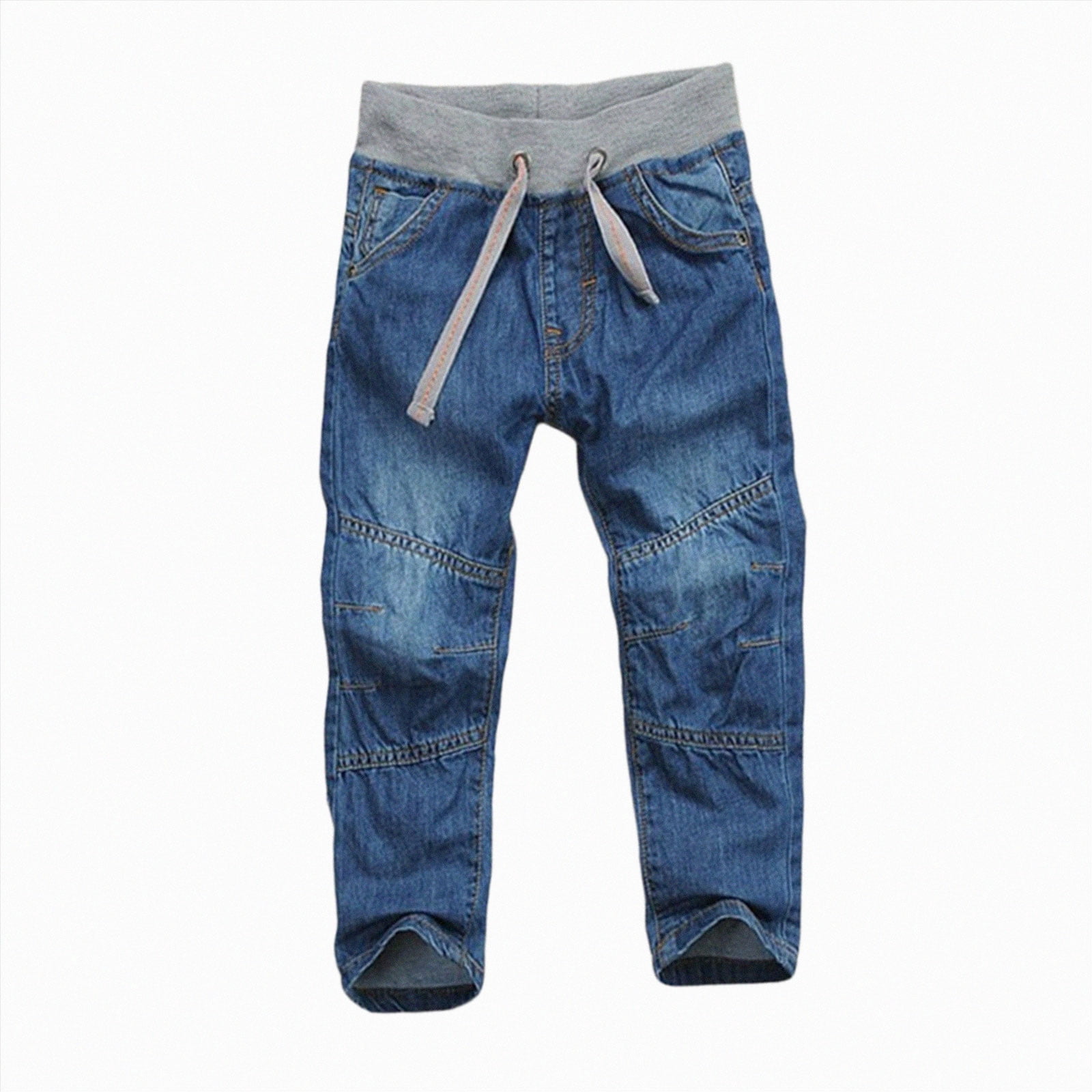 CAUYDY Toddler Boys Baggy Jeans Wide Leg Denim Pants Loose Aircraft ...