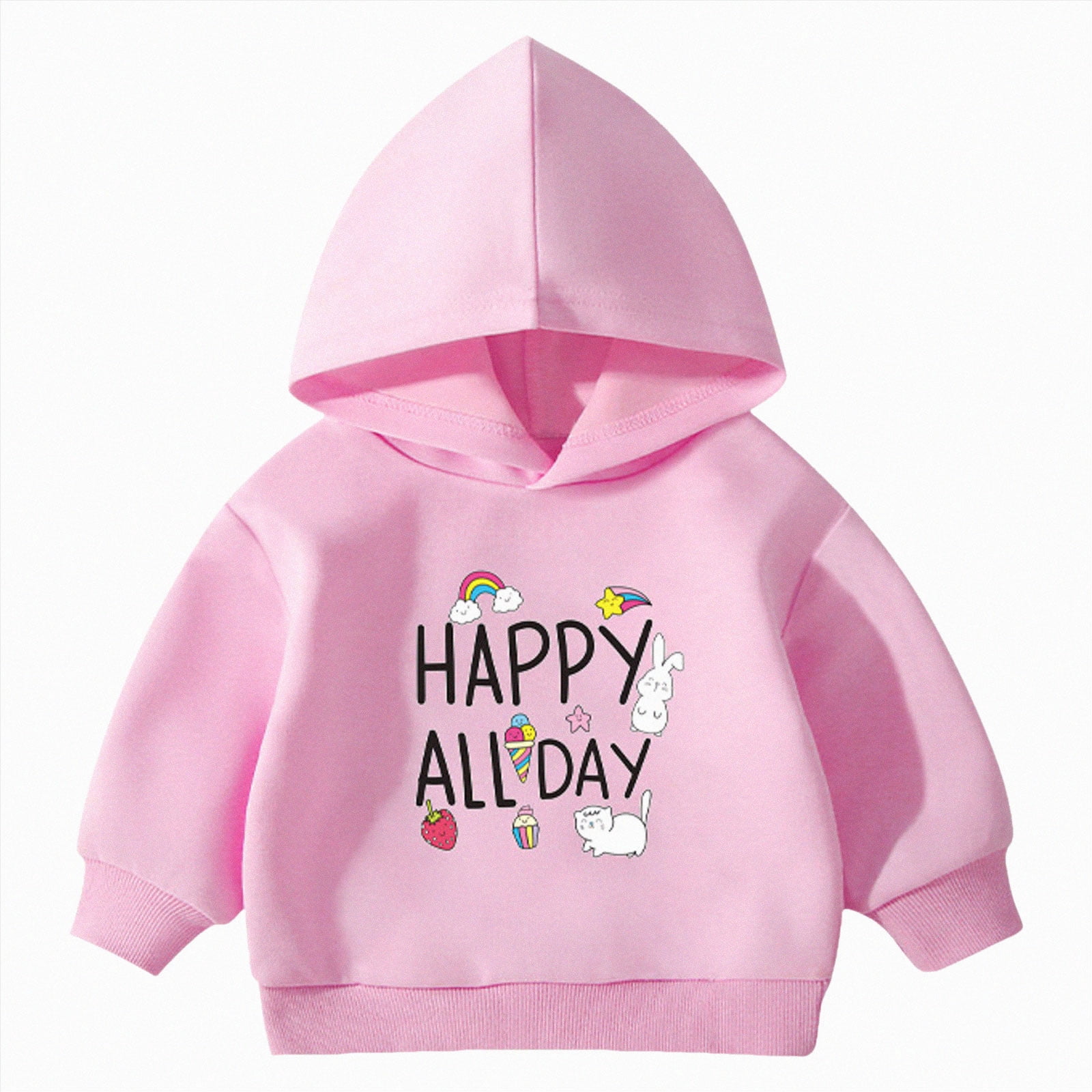 CAUYDY Toddler Boys Crewneck Hoodies Sweatshirt, Cotton Long-Sleeve ...