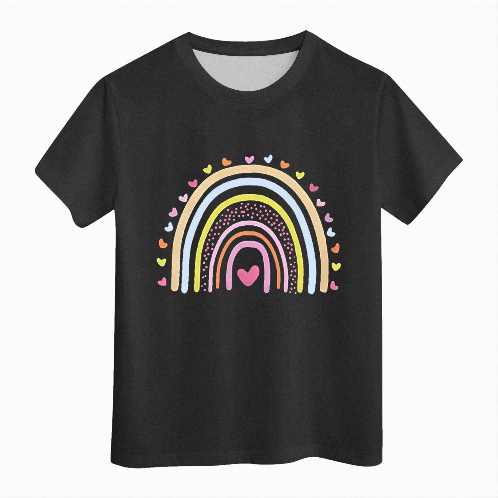 CAUYDY Toddler Boys Girls Shirts Toddler Short Sleeve Cute Graphic T ...
