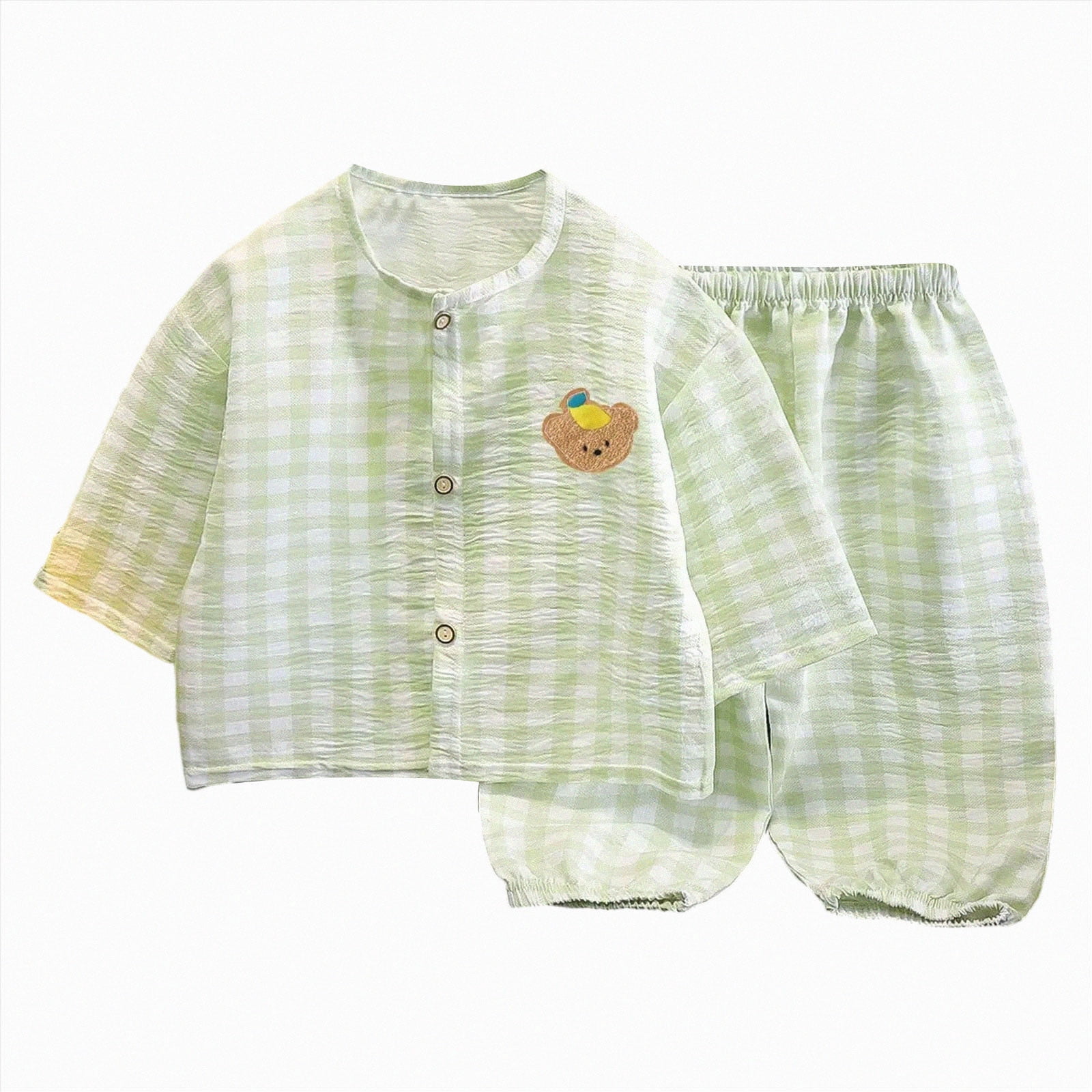 CAUYDY Toddler Boys Outfits Baby Girls Sleepers Long Sleeve Shirt and ...