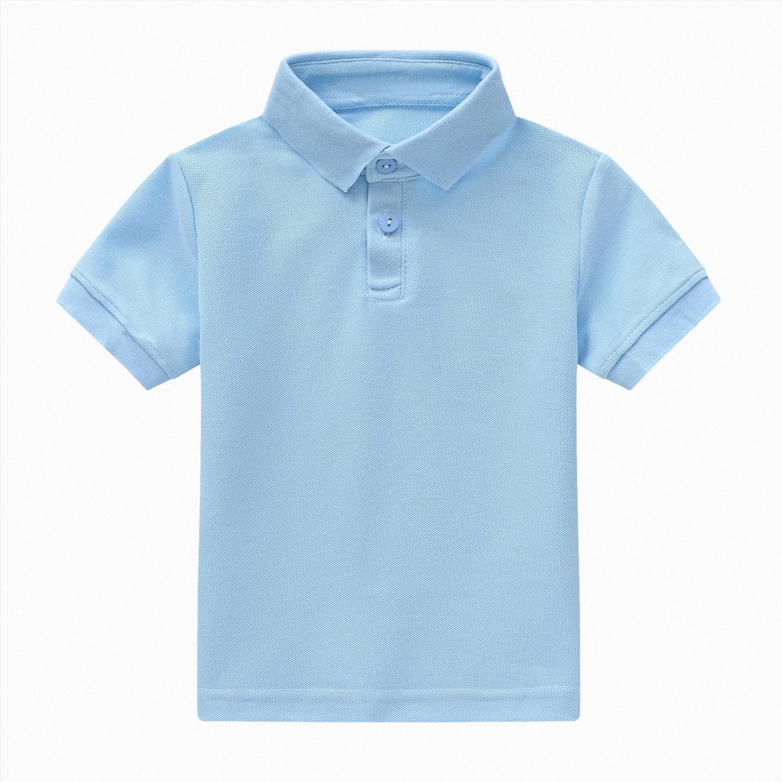 CAUYDY Toddler Boys' School Uniform Short Sleeve Girls Golf Polo Shirt ...