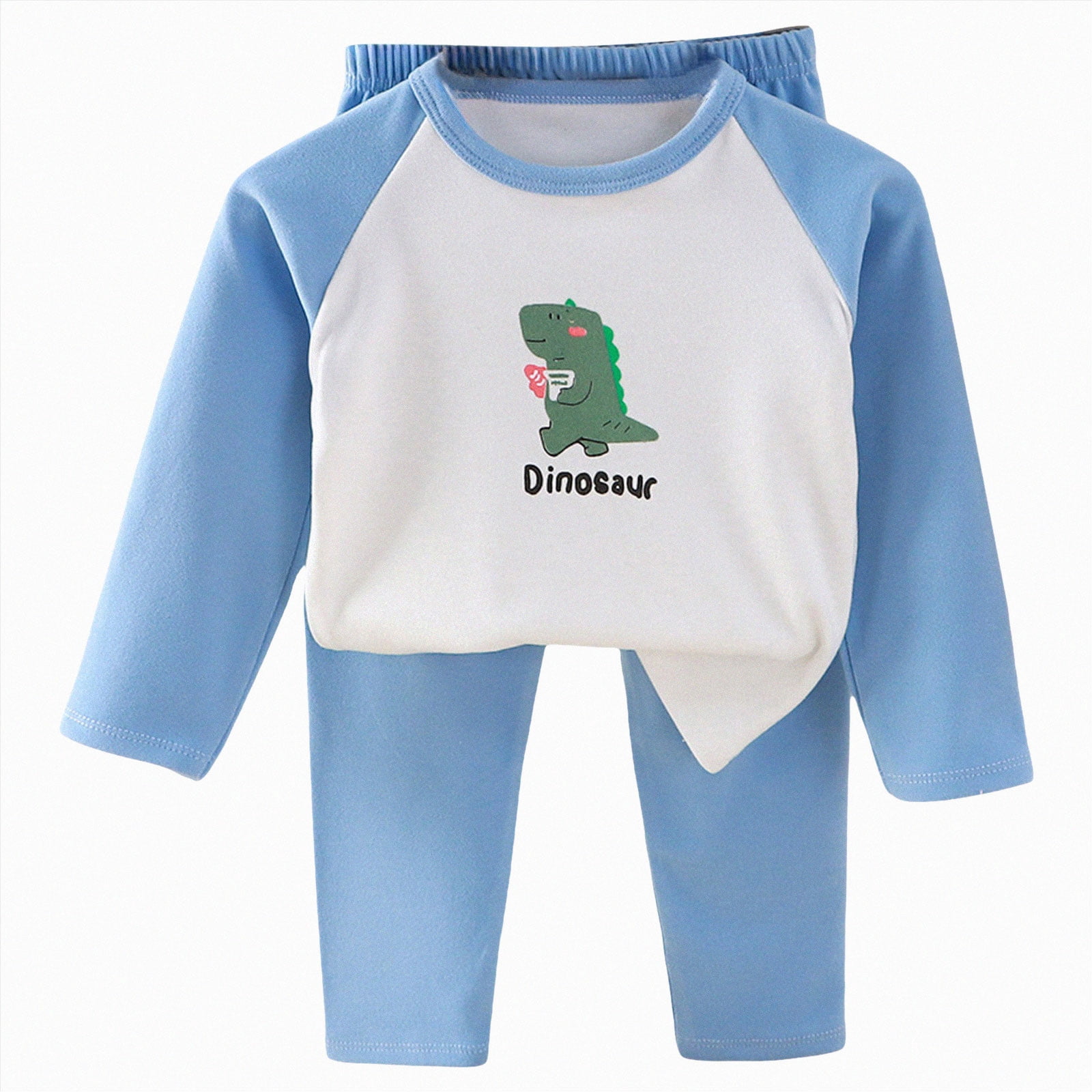 CAUYDY Toddler Girls Sleepwear Baby Boys Pajamas Long Sleeve Top and ...