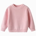 CAUYDY Toddler Knit Sweater Round Neck Cute Long Sleeve Pullover ...