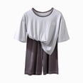 CAUYDY Toddler Pajamas Baby Girl Boy Pajamas Summer Short Sleeve Kids ...